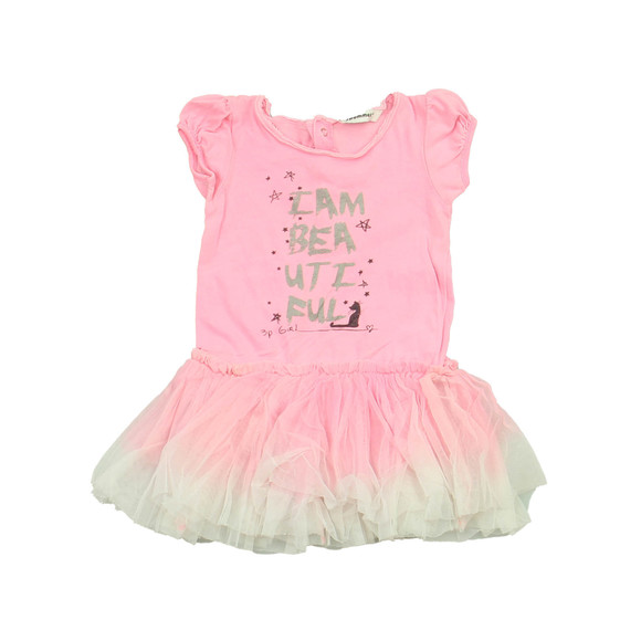 3 Pommes | Dresses | 3 Pommes Girls Pink Dress Size 6 Months | Poshmark